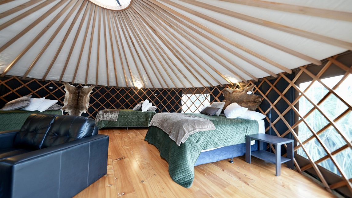 Our Yurts - Himatangi Beach Accommodation | Coastal Retreat